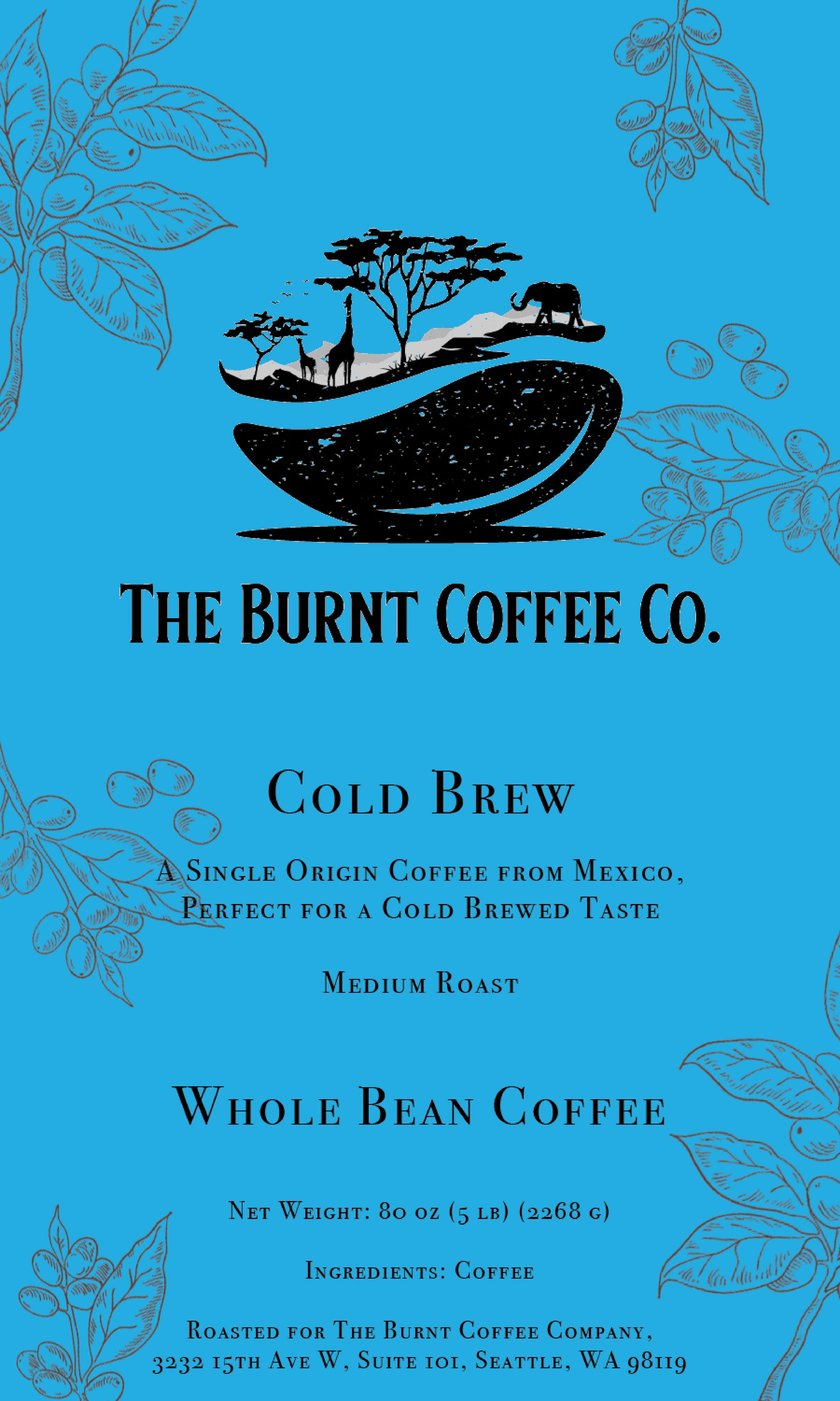 The Burnt Coffee Co. Cold Brew – The Burnt Coffee Company